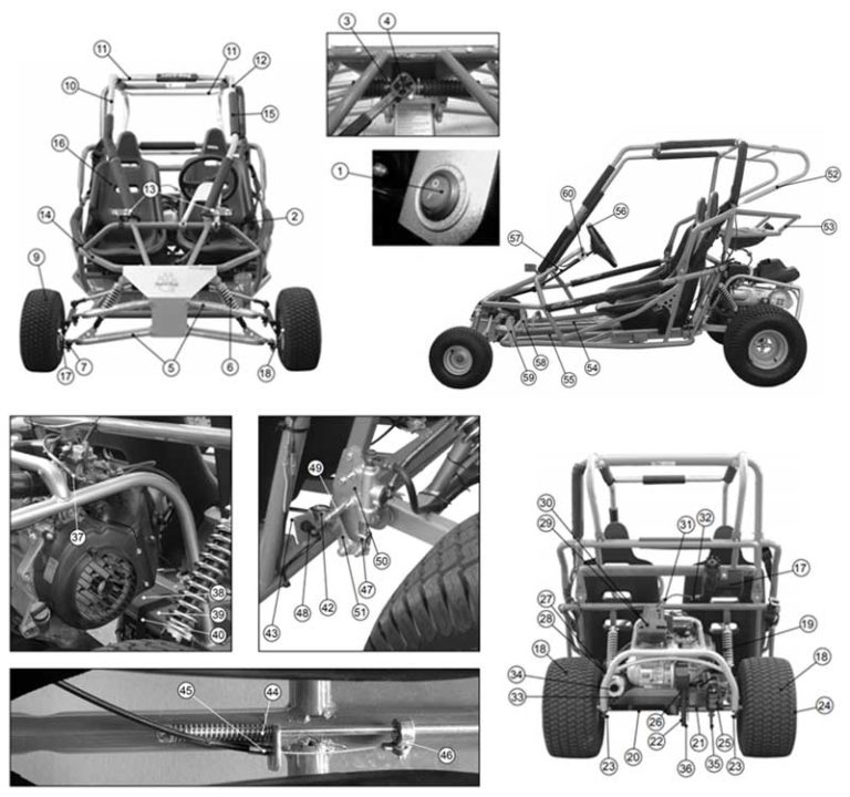 Amazing Yerf Dog Go Kart Parts Images